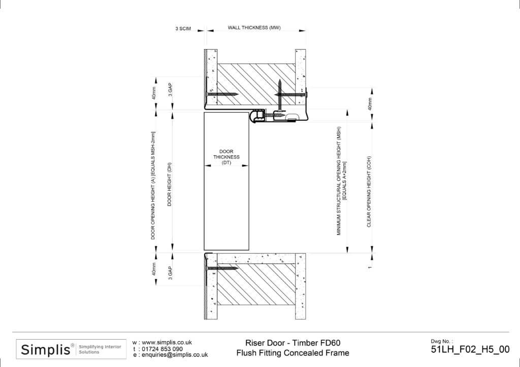 Simplis | Christo Riser Door Technical
